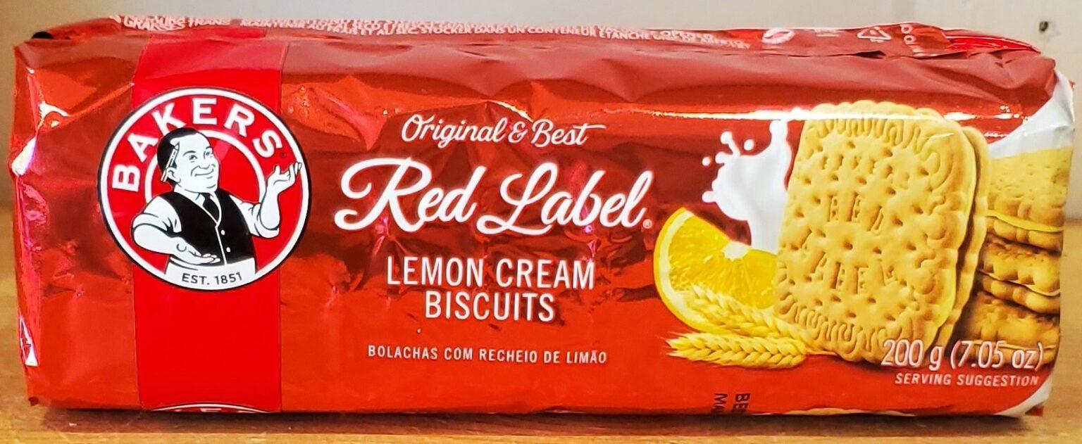Lemon Cream Biscuits – Bakers – McLeans Specialty Foods